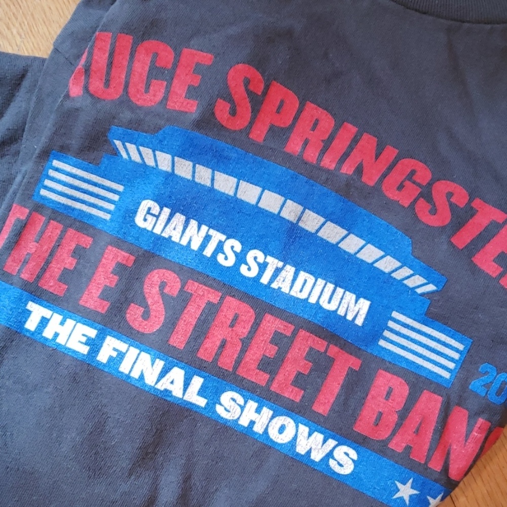 Springsteen Final Shows Giant Stadium Tee - Gem